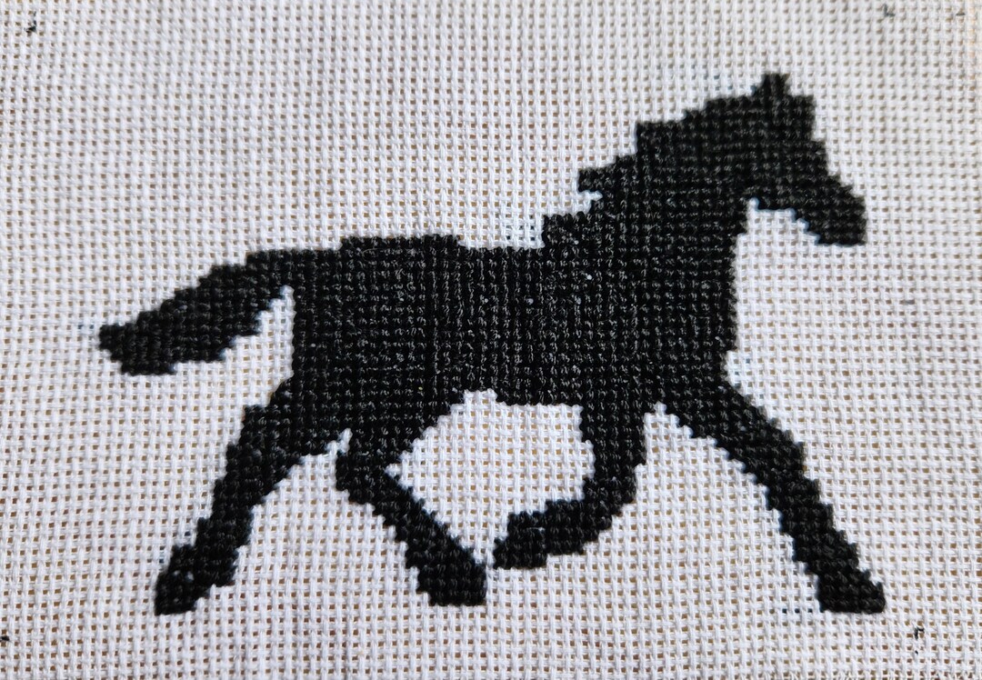 Horses Cross Stitch Pattern Printable PDF - Etsy