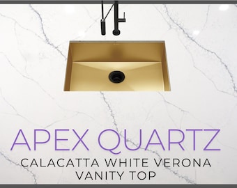 Custom Quartz Countertop, Bathroom Vanity Sink, Single Sink, Vessel ...