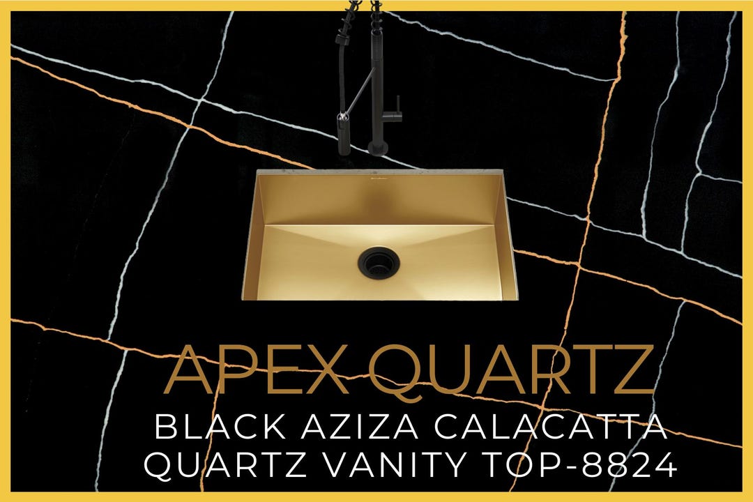 Custom Quartz Countertop, Bathroom Vanity Top, Single Sink, Vessel Sink ...