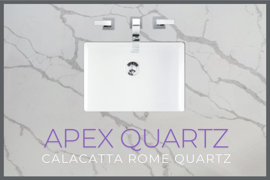 Custom Quartz Countertop, Bathroom Vanity Top, Single Sink, Vessel Sink ...