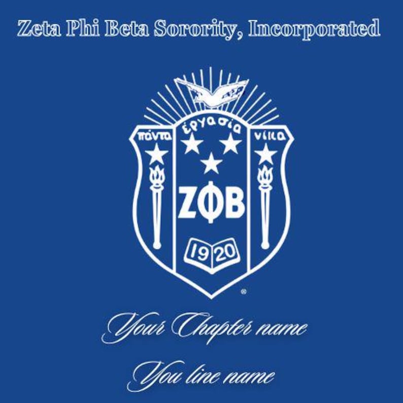Zeta Phi Beta Sorority Custom Toiletry Bag – Finer Womanhood Travel ...