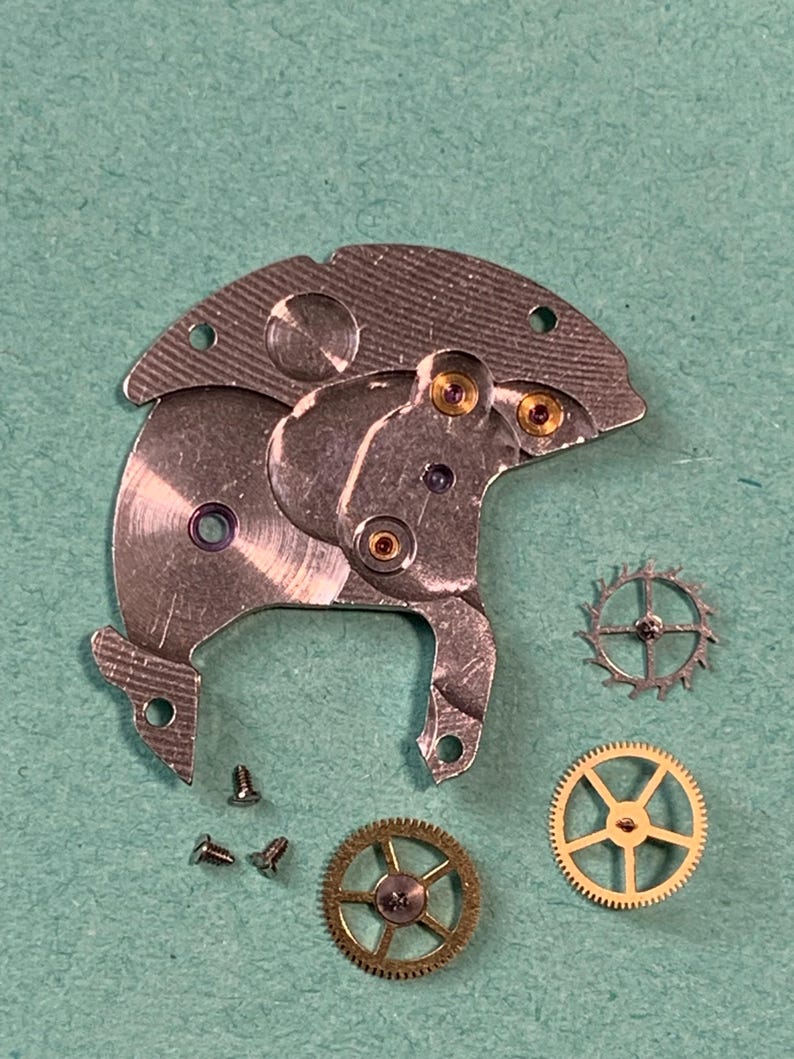 Orient 42972 Watch Parts: Main Bridge, Escape Wheel, Screws - Etsy