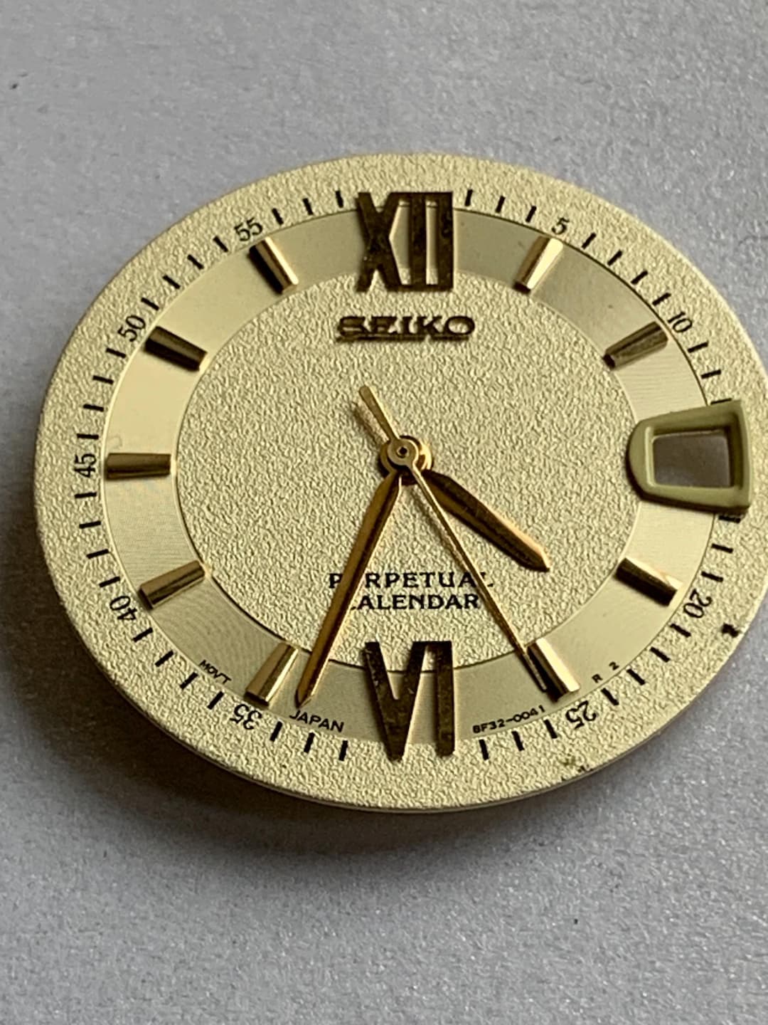 Seiko 8F32 Dial: Original Japan, Yellow Face (27mm) - Etsy