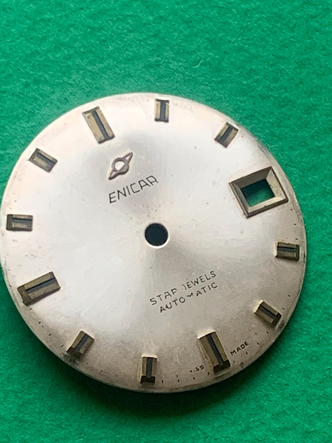 Enicar AR 1145 Watch Dial: Ivory Color, 82.86mm - Etsy