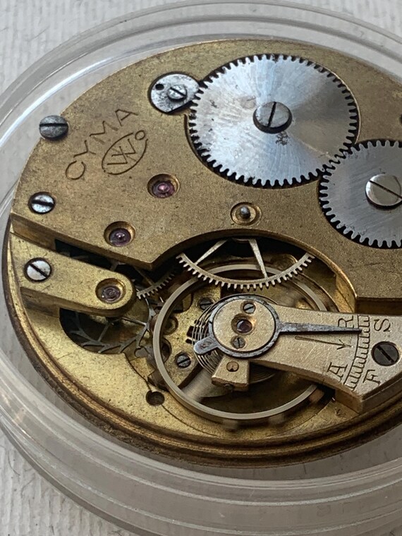 Cyma REF 271 Pocket Watch Movement - Original Swiss M… - Gem