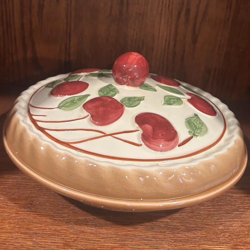 Ceramic Apple Pie - Etsy