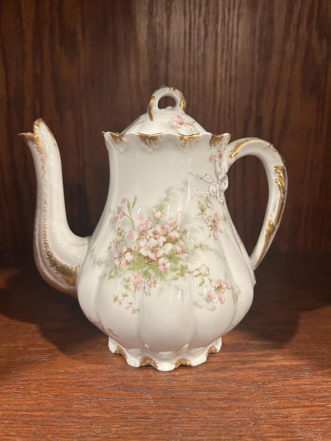 Theodore Haviland Limoges France "schleiger 146" Vintage Floral Apple ...