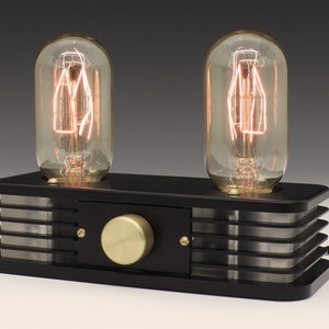 Radio Tube Lamp, Tube Amp, Art Deco, Steampunk Lamp - Etsy