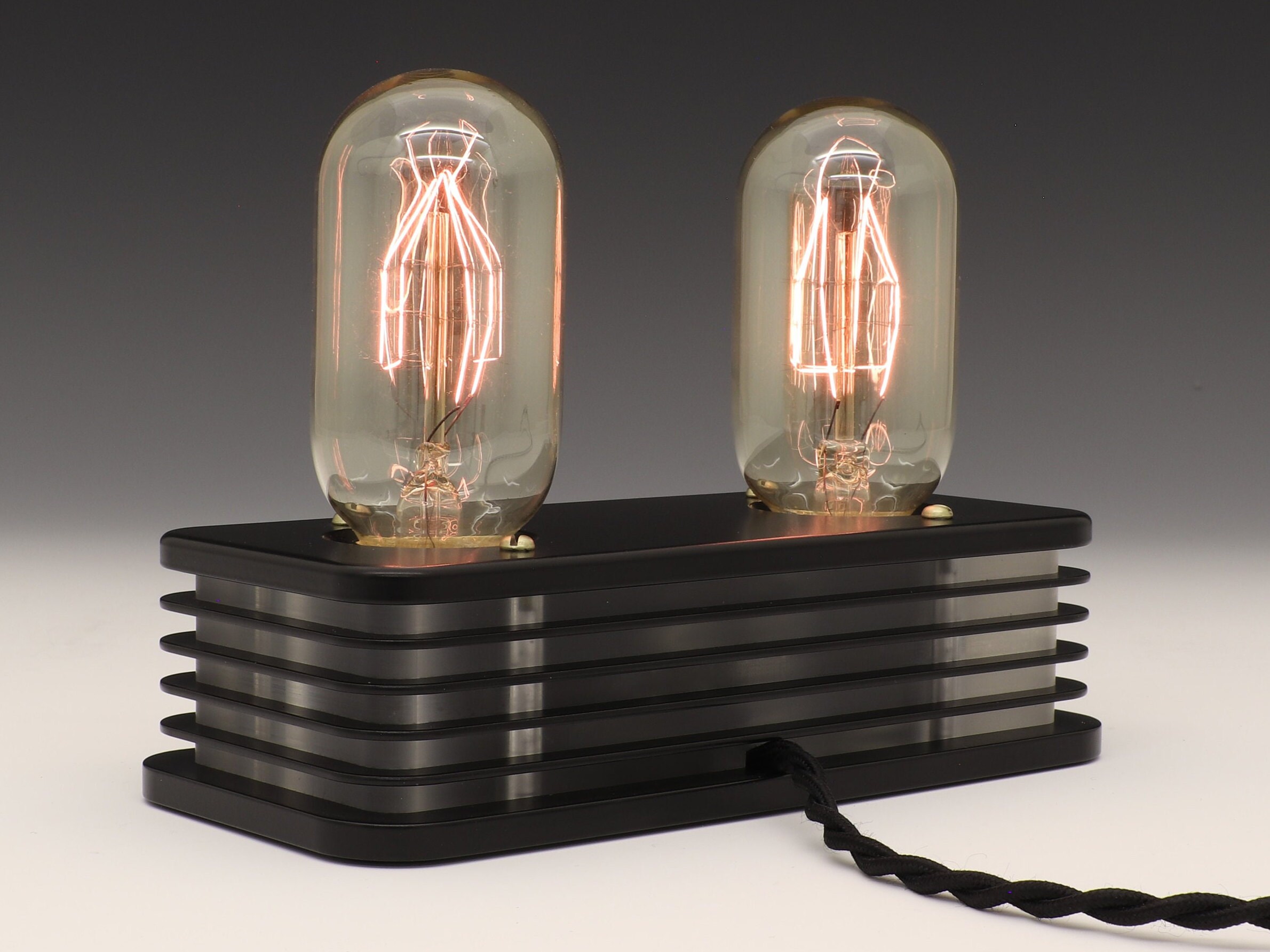 Radio Tube Lamp, Tube Amp, Art Deco, Steampunk Lamp - Etsy