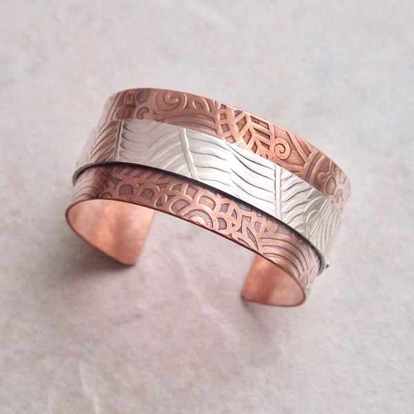 Metal Cuff Bracelet - Etsy