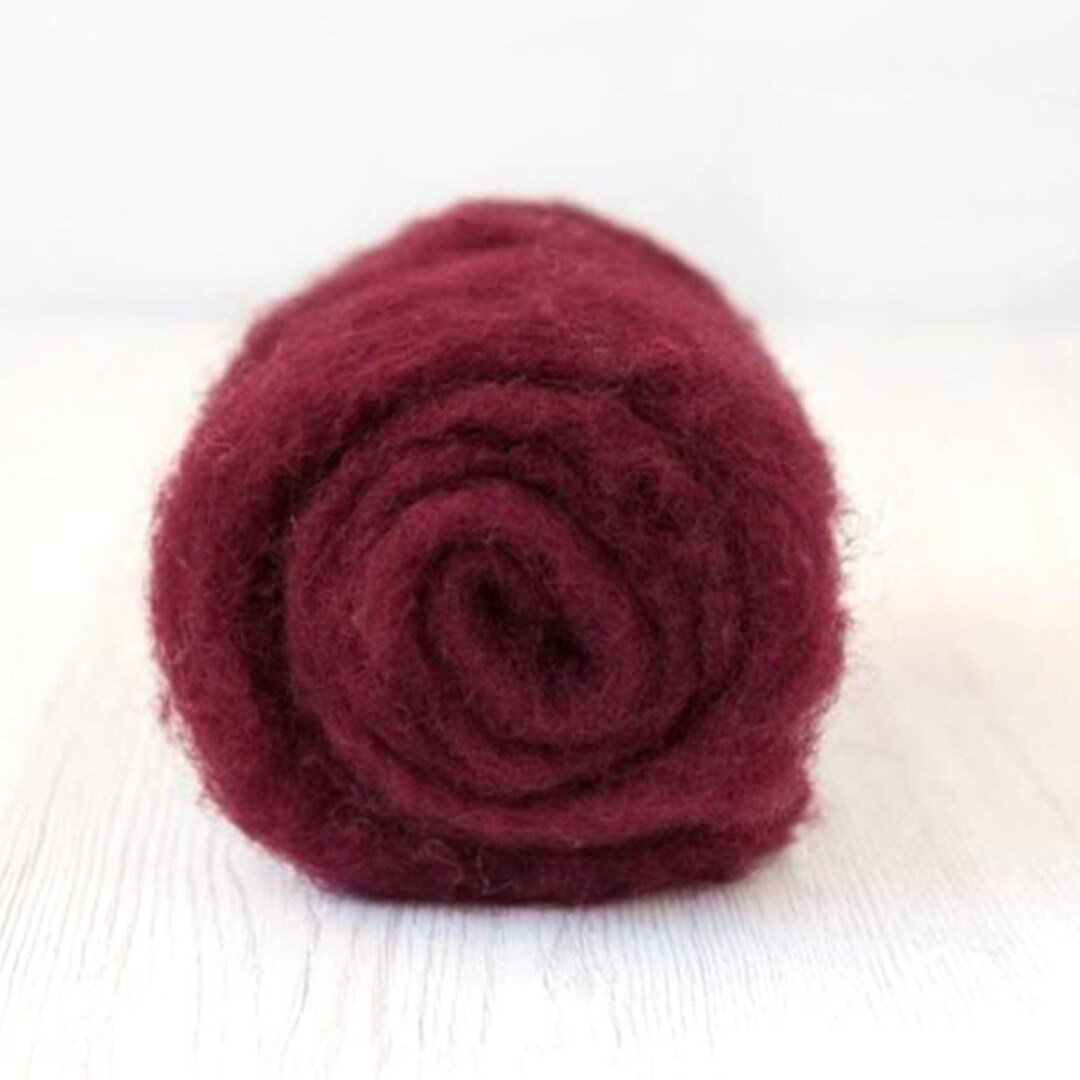 Soft Fruit Maori Batt, Needle Felting, Wet Felting, 50 Grams (1.75oz ...