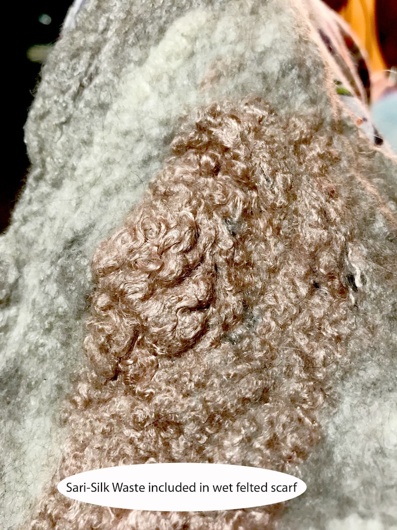 Sari Silk Waste - 50 Grams (1.75oz) - Etsy Canada