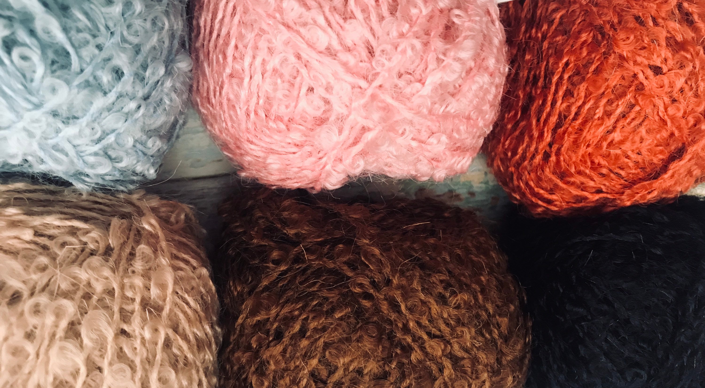 Small Loop Boucle Yarn for Doll Hair Knitting Weaving - Etsy