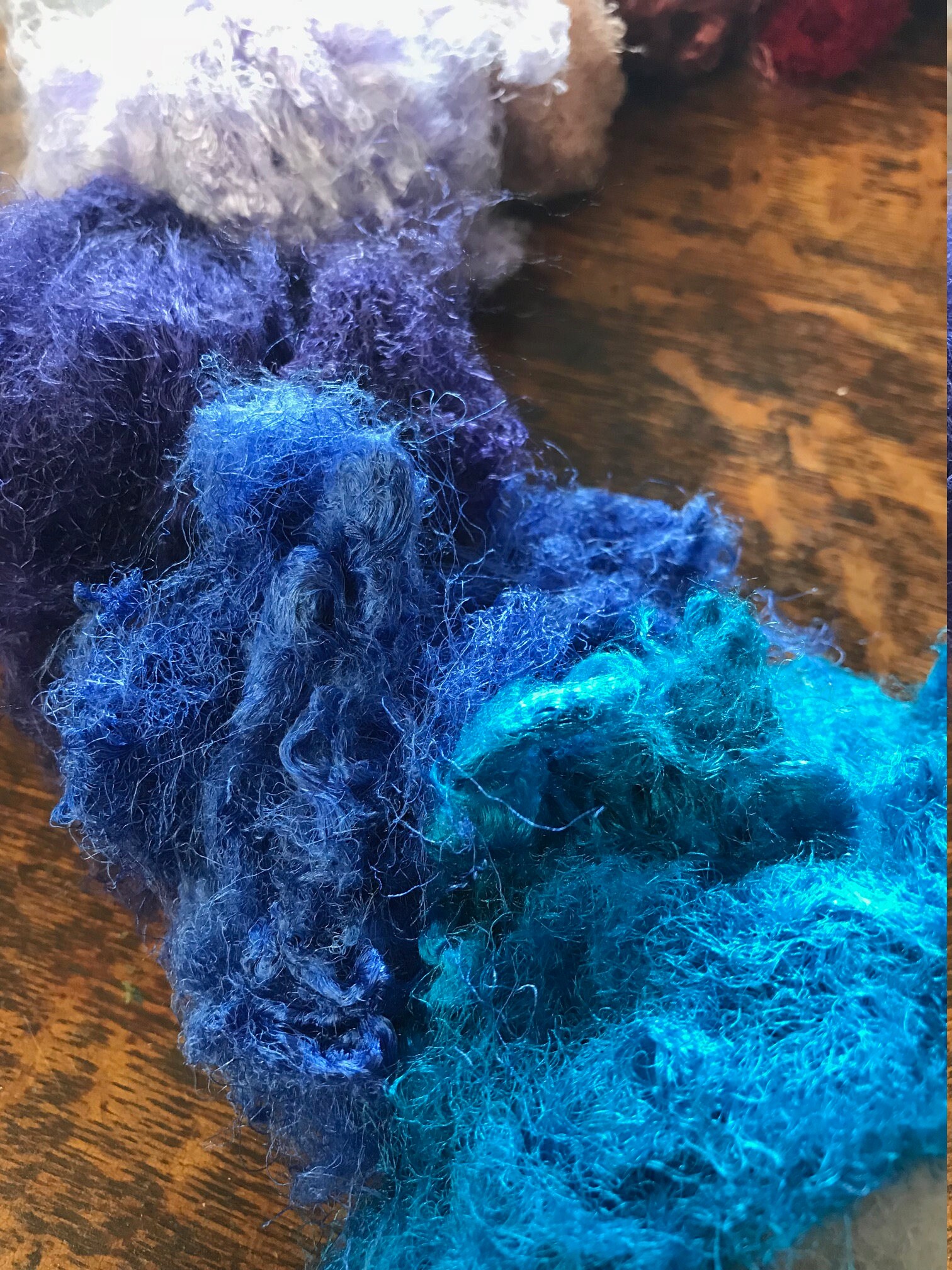 Sari Silk Waste - 50 Grams (1.75oz) - Etsy Canada