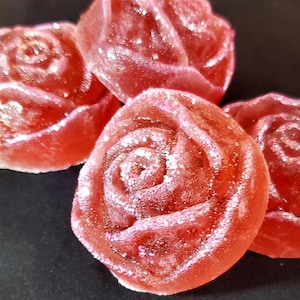 Rosé Wine Roses Crystal Candy (kohakutou Candy) - Etsy