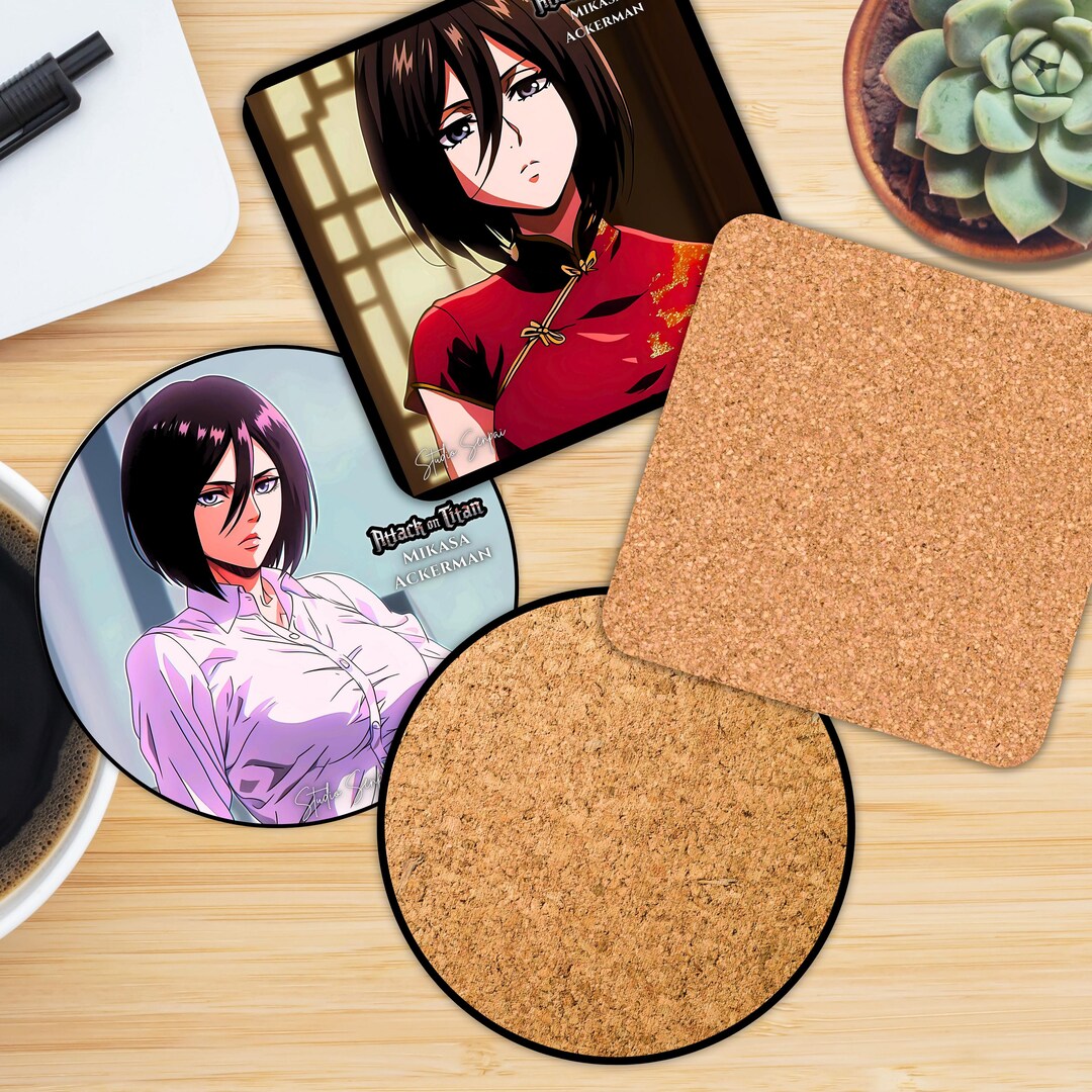 Aot Bar Coasters Titans, Bleach, DBZ, One Piece, Jujutsu Kaisen ...