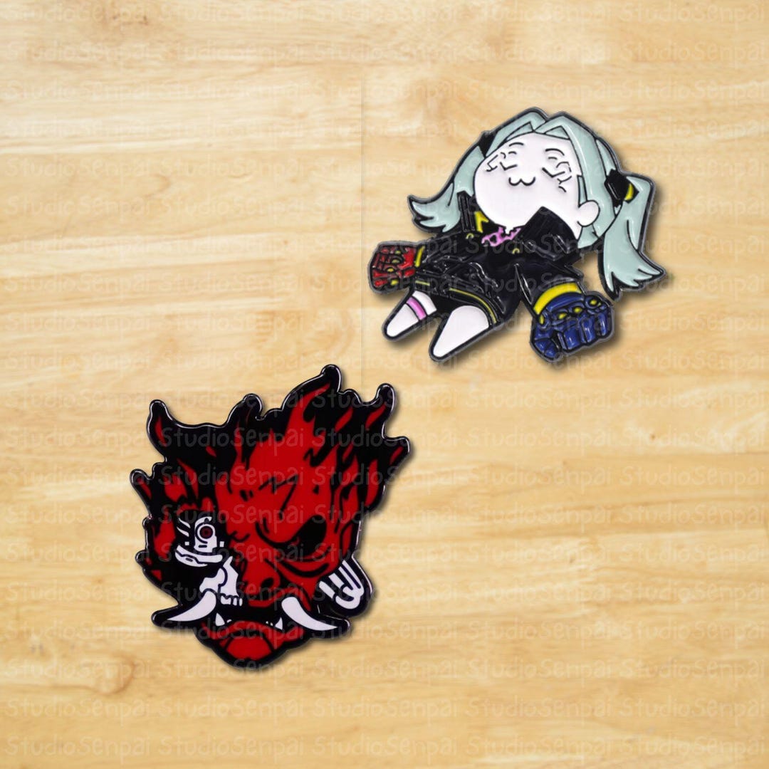 Chrome City Outlaw - Anime Enamel Pins | Otaku Brooches | Perfect for ...