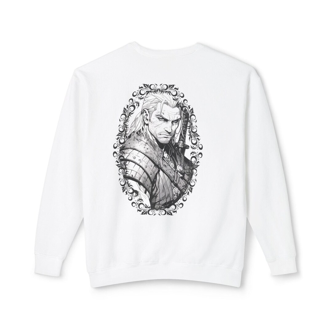 The Witcher Unisex Lightweight Crewneck Sweatshirt, Gamer Gift, Witcher ...