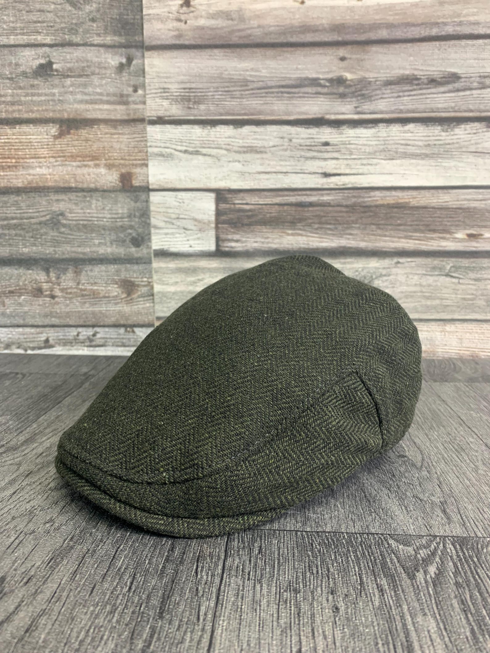 New Herringbone Wool Panels Cap, Peaky Blinders Hat, Baker Boy Hat ...