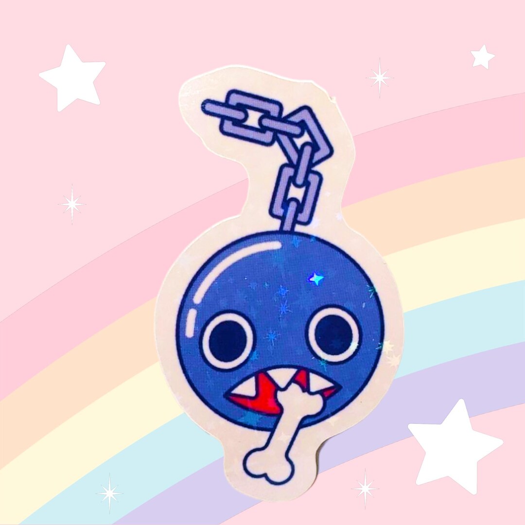 Chain Chomp Sticker - Etsy
