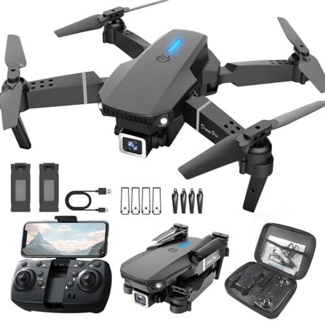Kids Drone With Camera Foldable Mini Drone for Kids Boys Beginners Toys ...
