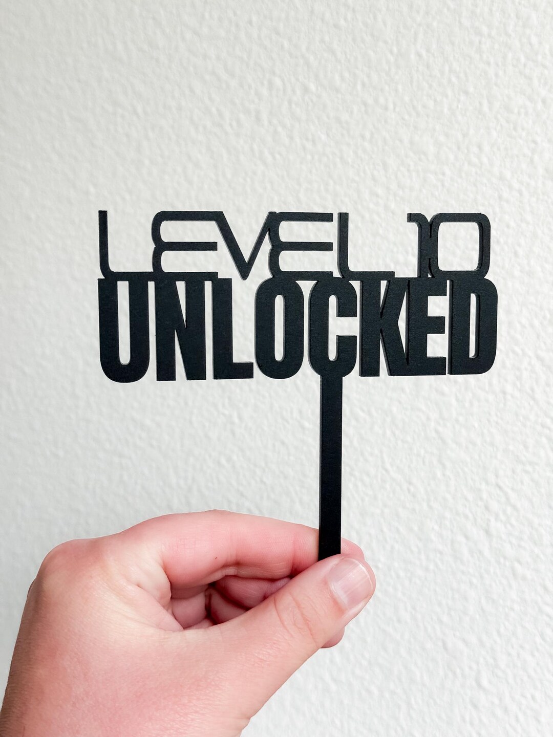 Level up Gamer Birthday Cake Topper for Kids Teens Adults Video Game ...