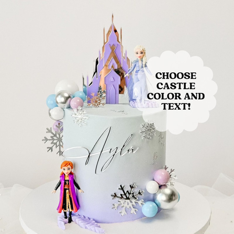 Elsa Cake Topper - Etsy