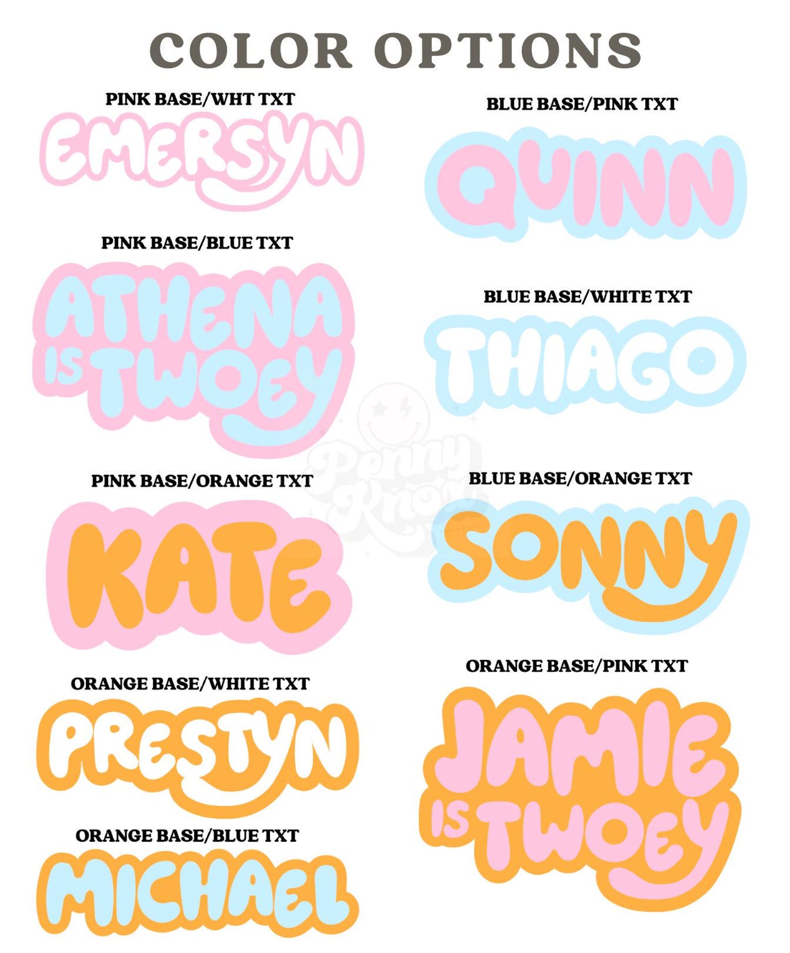 Blue Dog Cake Topper Personalized Name Heeler Charm Wackadoo Twoey ...