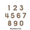 Iron on Numbers Extra-large Felt Number Felt Iron on Appliqué Several ...