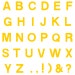 Iron on FELT Letters Block Letters Upper-case & Lower-case Letters Iron ...