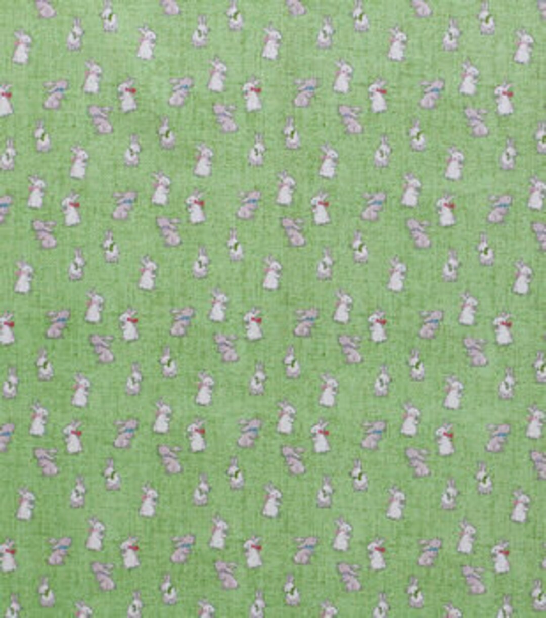 Easter Fabric Easter Bow Ties Bunny Fabric Easter Fabric 100% Cotton ...