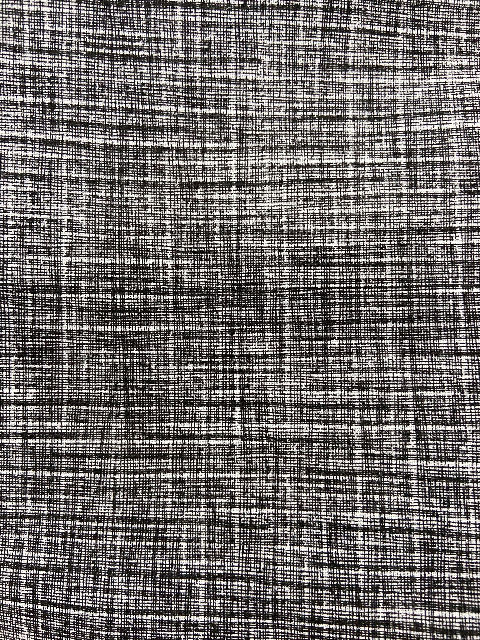 Black and White Crosshatch Fabric 100% Cotton Face Mask Fabric - Etsy