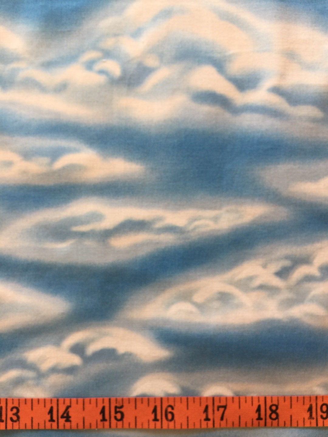 Clouds Fabric Sky Fabric 100% Cotton Fat Quarter Ships 1 Business Day ...