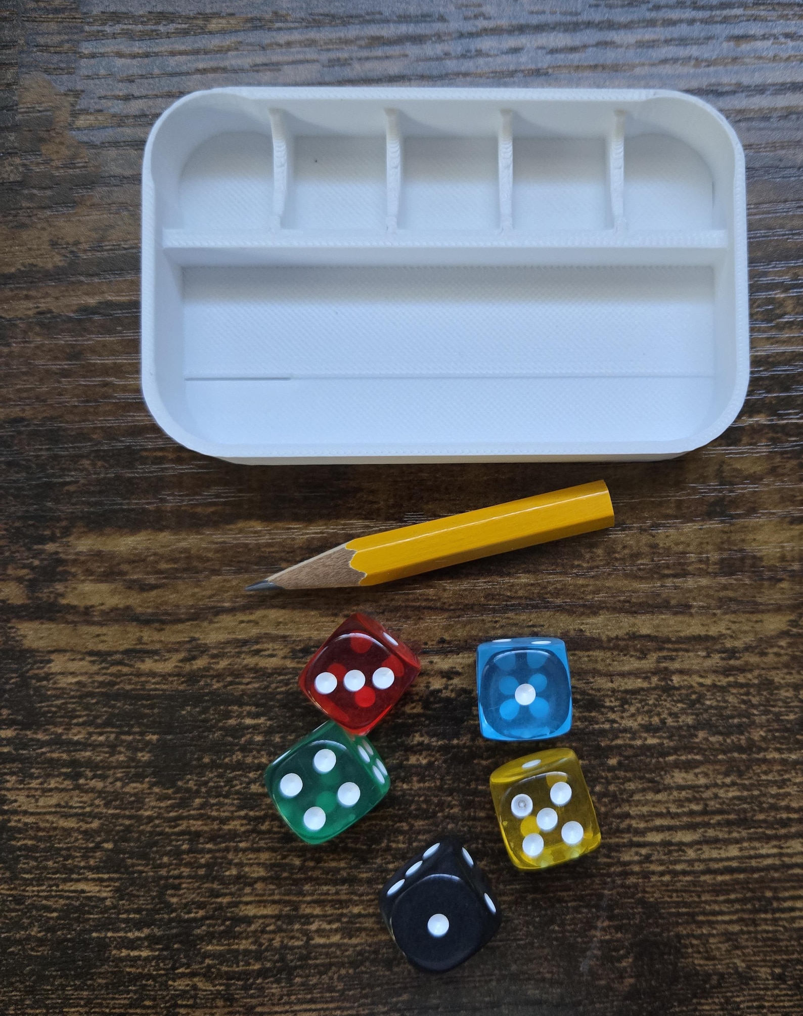 Ship Captain Crew Travel Size Dice Game Set Includes Dice, Pencil ...