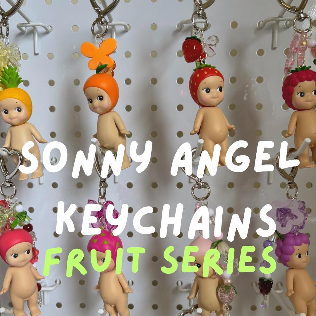 Sonny Angel Keychains Fruit Series - Handmade and Authentic ...