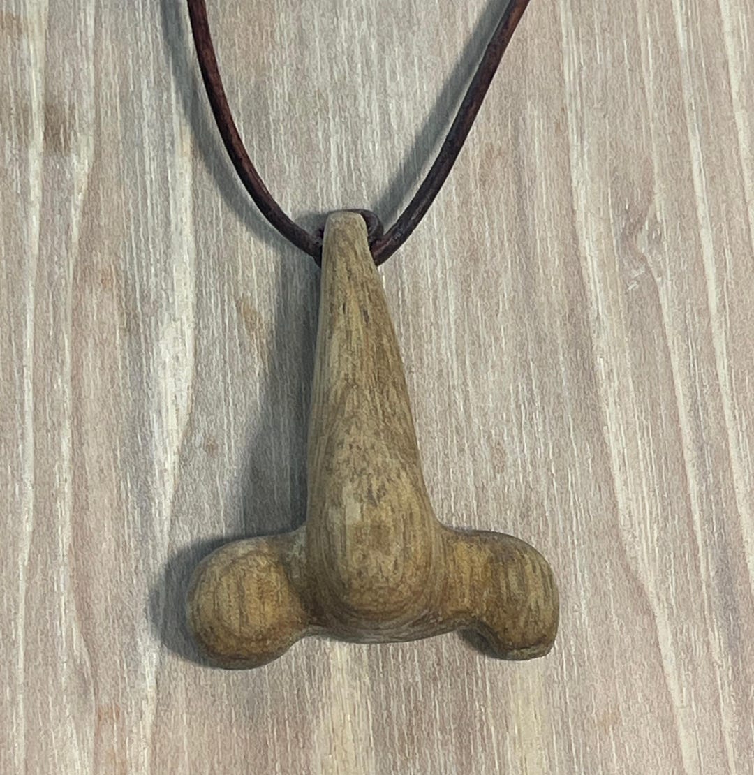 Wooden Nose Pendant Exotic Hardwood From the Gotyernose Collection - Etsy
