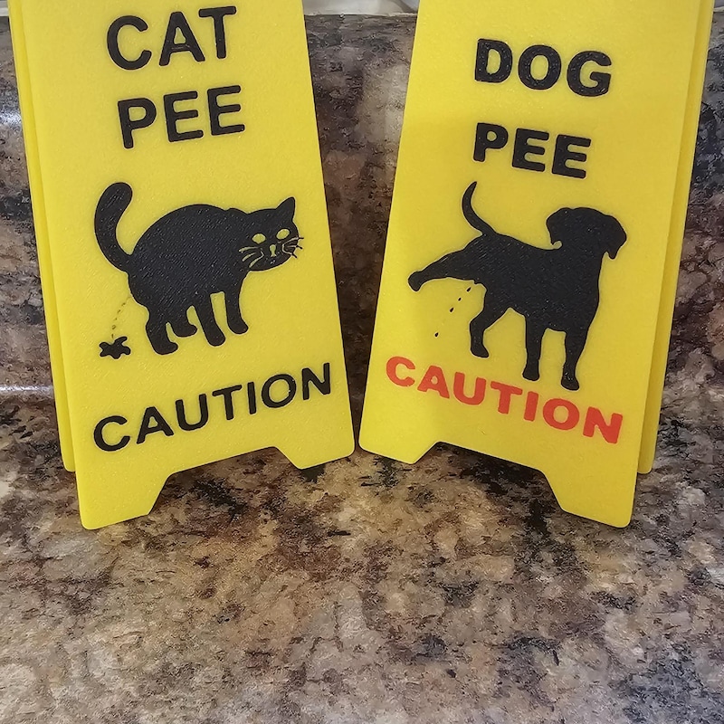 Cat Vomit Warning Sign - Etsy