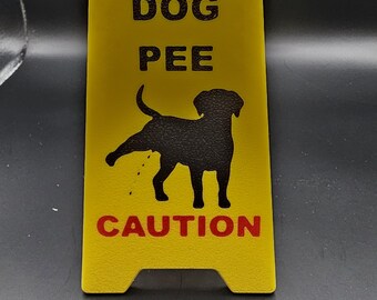 5-inch Dog Pee Sign - Etsy