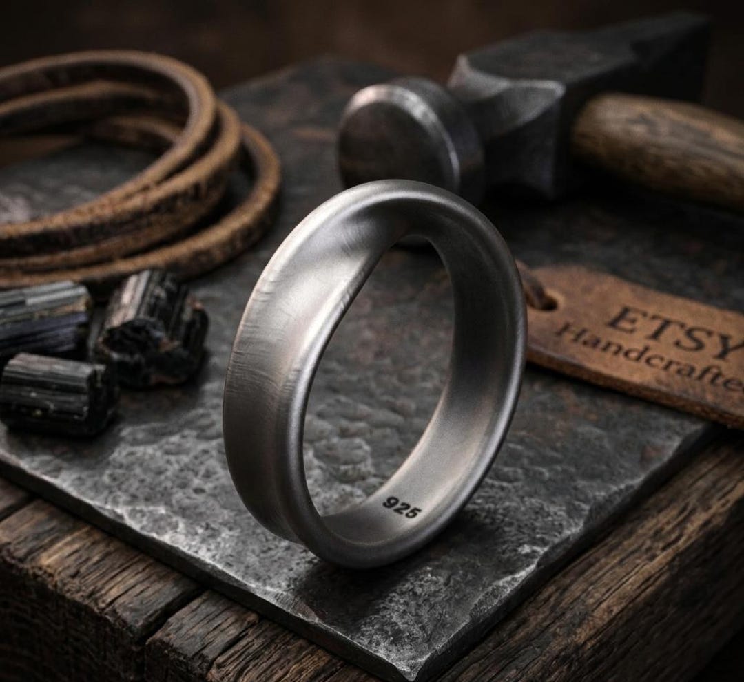 925 Sterling Mobius Infinity Ring, Twisted Silver Band, Minimalist ...