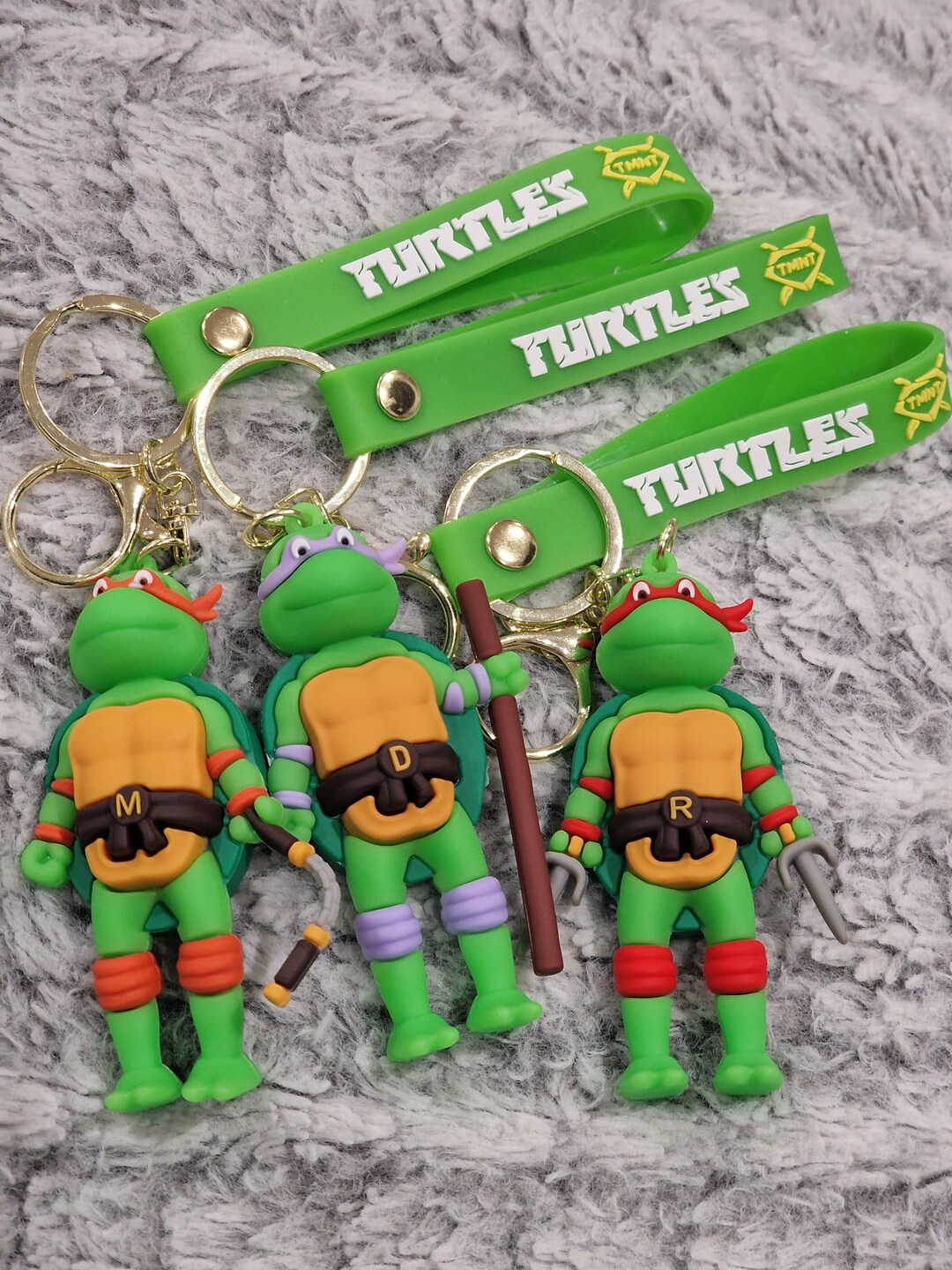 Teenage Mutaht Ninja Turtles Keyrings - Etsy