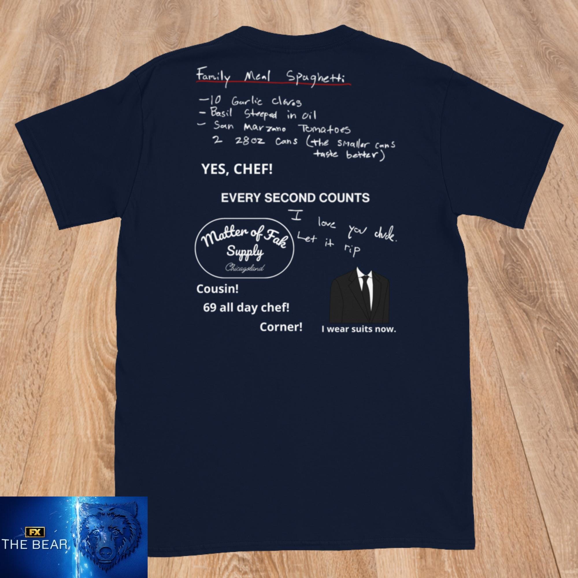The Bear TV Show T-shirt | Original Beef of Chicagoland Shirt | the ...