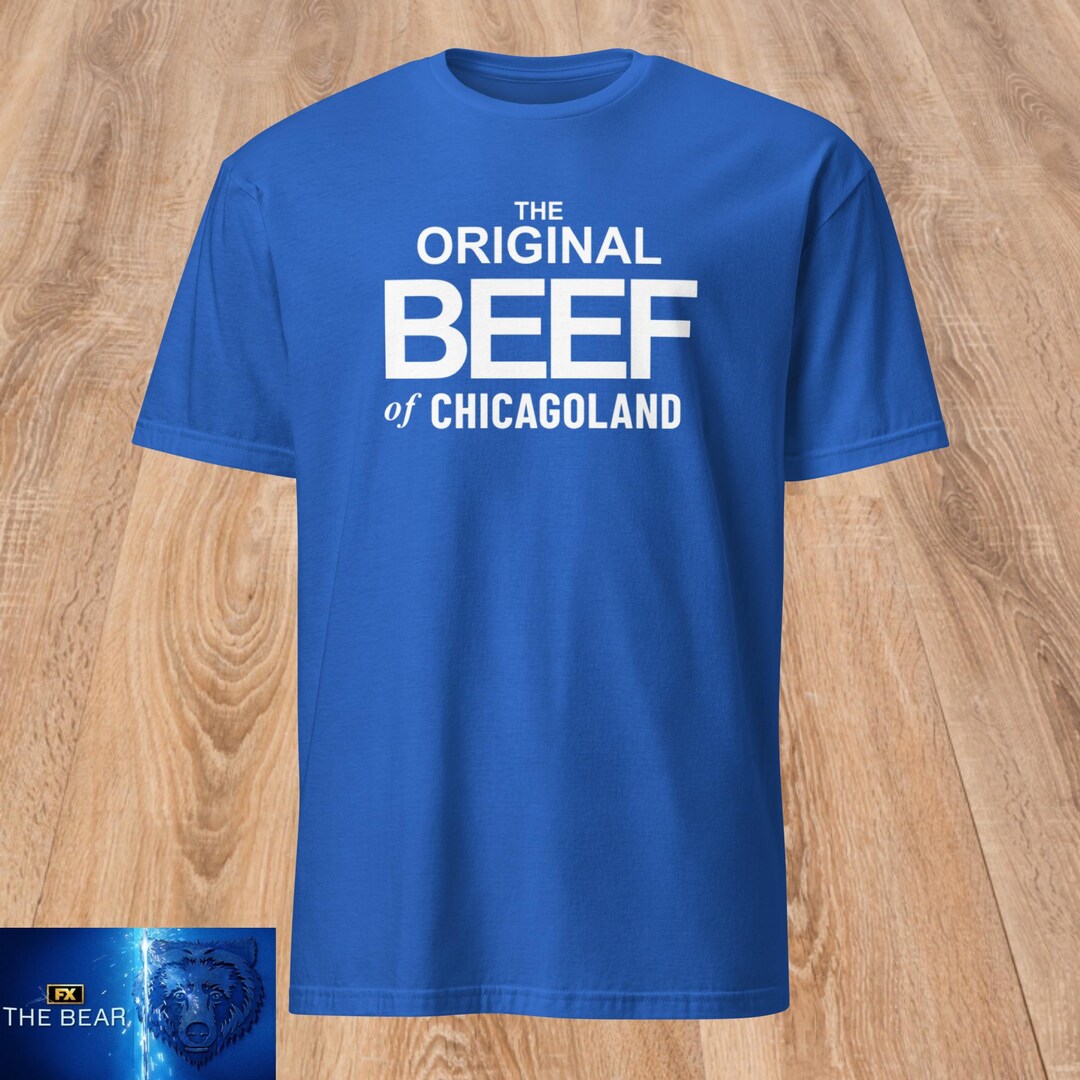 The Bear TV Show T-shirt | Original Beef of Chicagoland Logo Front Tee ...