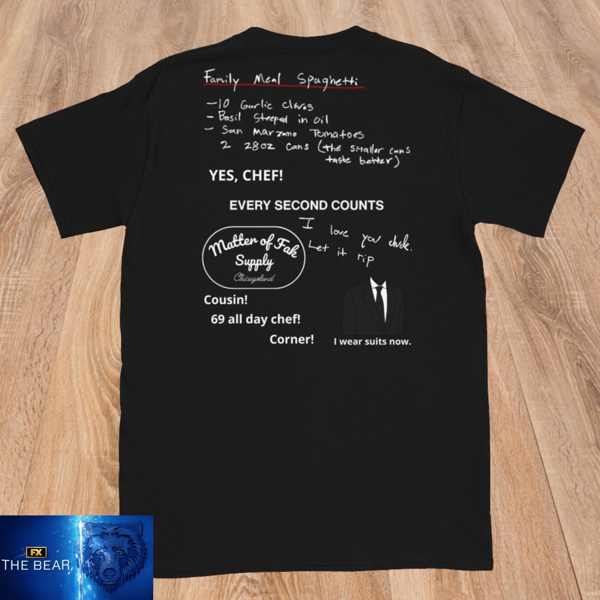 The Bear TV Show T-shirt | Original Beef of Chicagoland Shirt | the ...