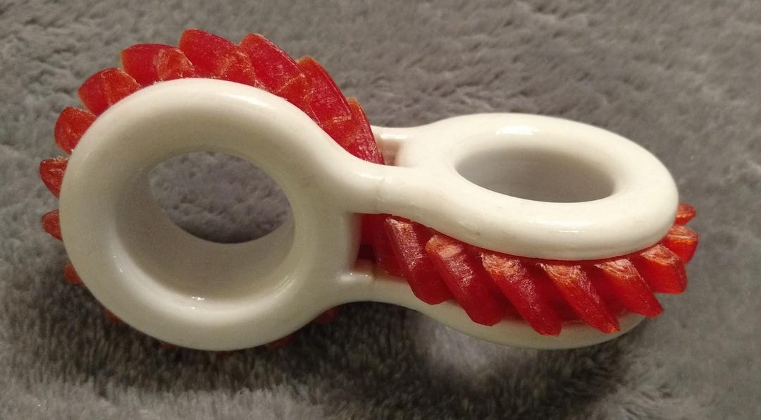 3D Printed Gear Design Fidget Spinner Toy, Stress Relief and Focus Tool ...