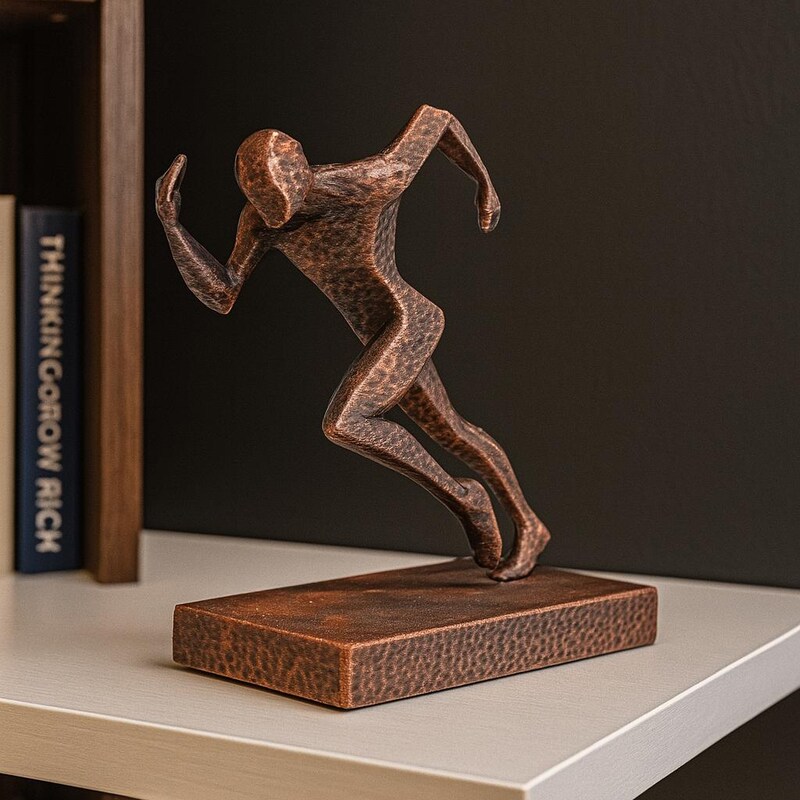 Bronze Statue Runner - Etsy