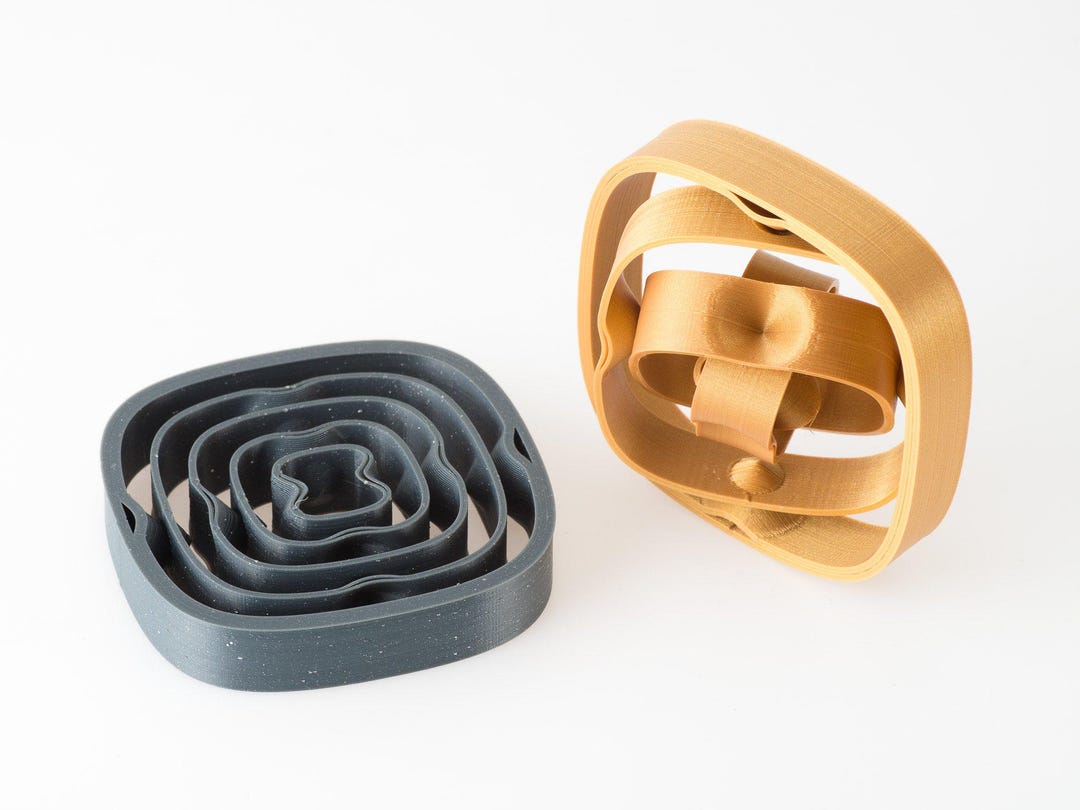 3D Printed PETG Spinner, One-piece Design, Desk Fidget Toy - Etsy