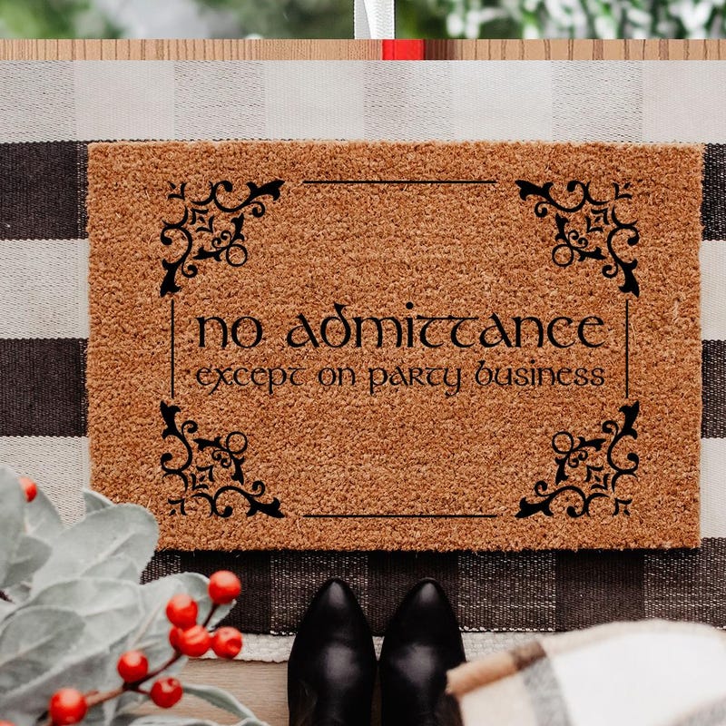 Geek Doormat - Etsy