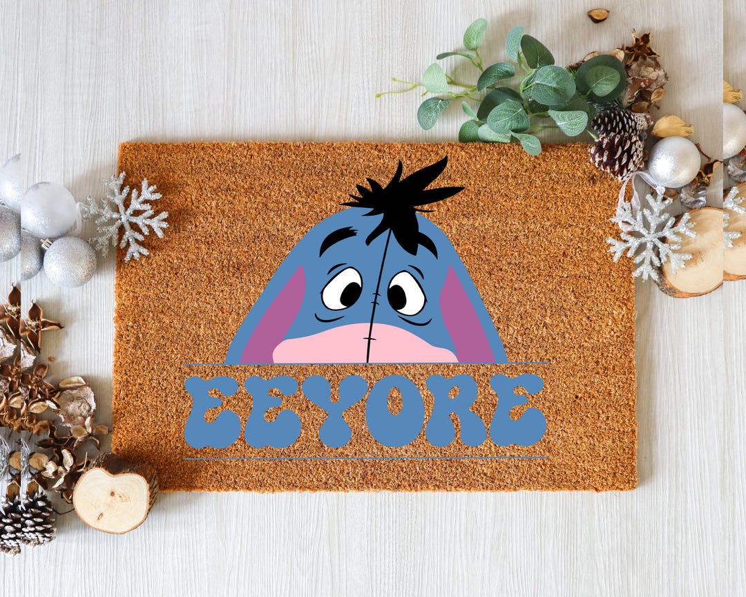 Donkey Doormat – Funny Farmhouse Welcome Mat With Rustic Animal Design ...