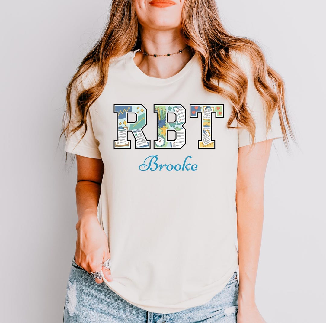 Personalized RBT Shirt: Custom Name RBT Tee, Bella Canvas RBT Block ...