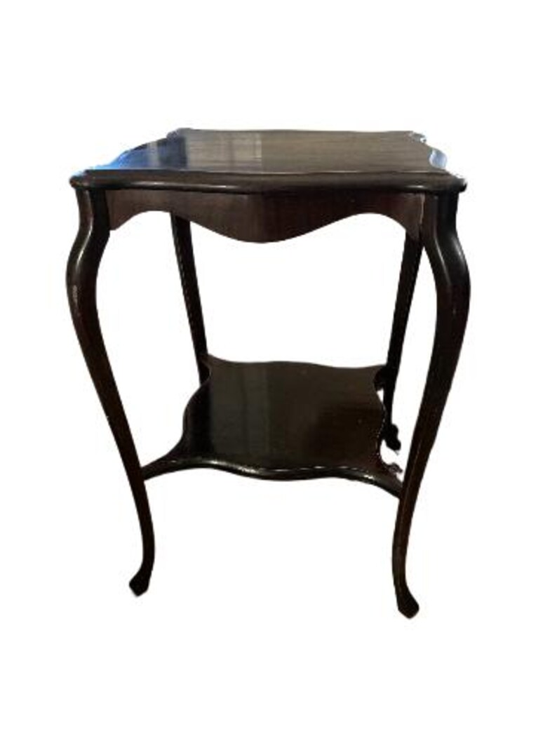 Antique Wood Parlor Table - Etsy